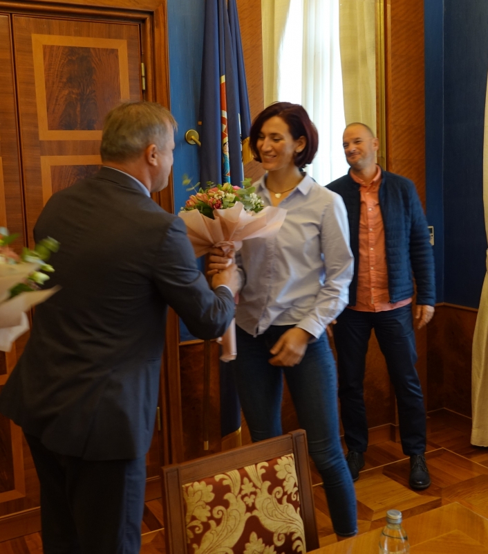 Primanje za srebrne jedriličarke | Grad Zadar - Gradska uprava