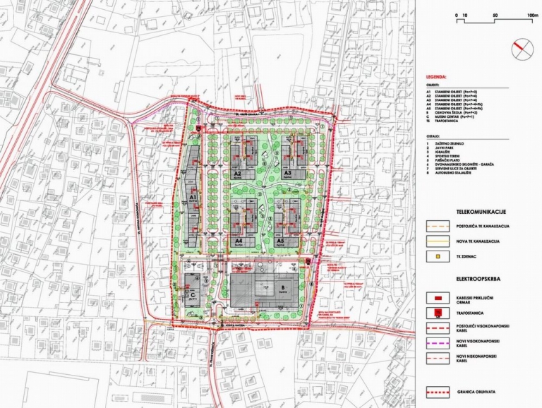 DPU ZONE STAMBENE IZGRADNJE VEĆE GUSTOĆE CRVENE KUĆE | Grad Zadar ...
