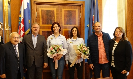 Primanje za srebrne jedriličarke | Grad Zadar - Gradska uprava